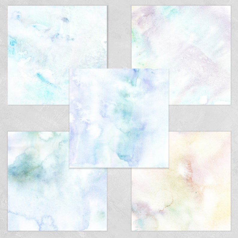 Watercolor Digital Paper 63, Watercolor Textures, Watercolor ...