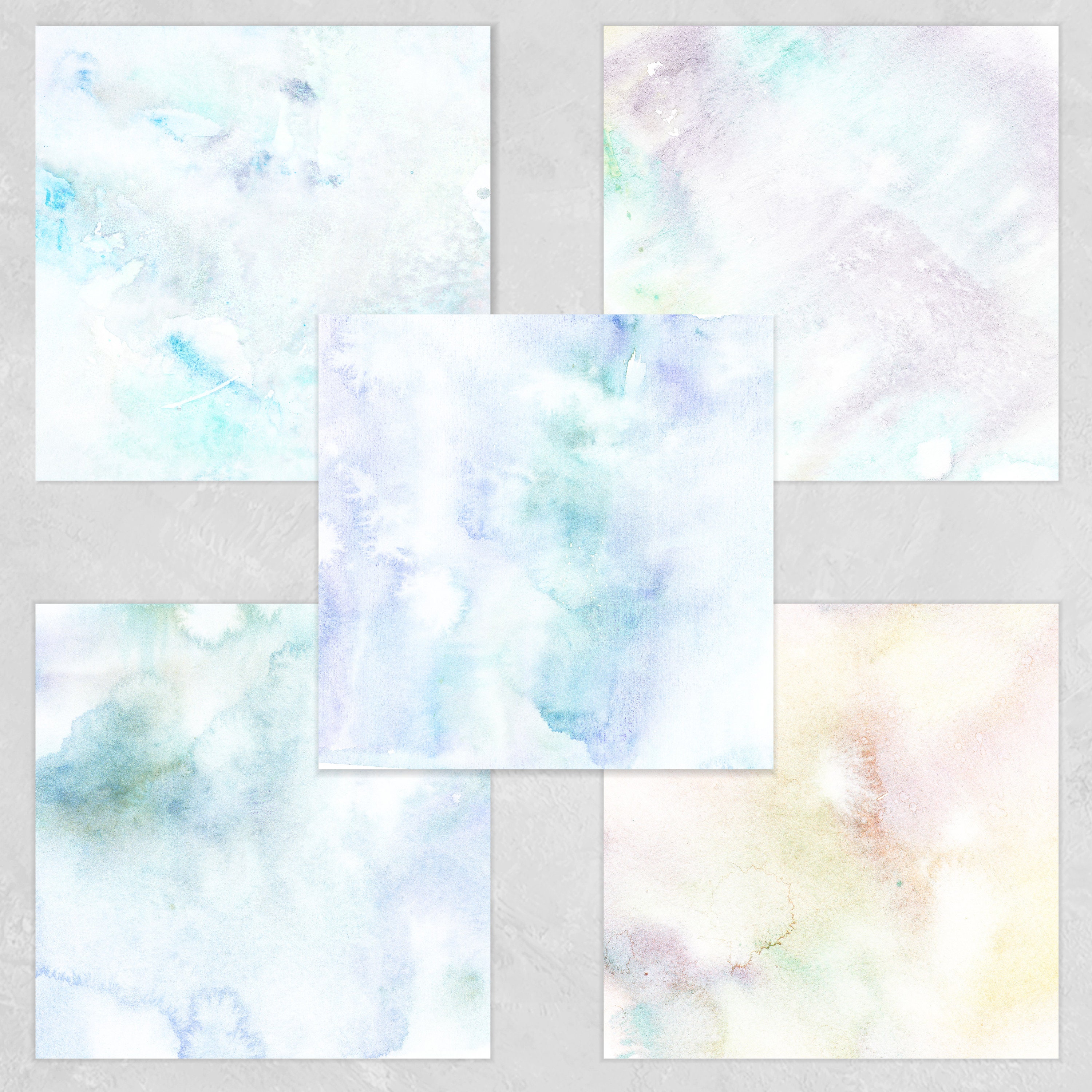 Watercolor Digital Paper 63, Watercolor Textures, Watercolor ...