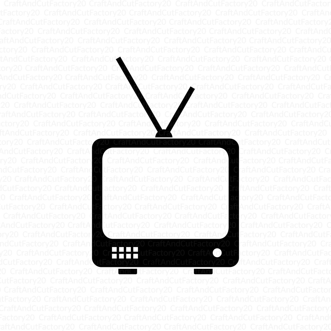 TV SVG, Television SVG, Movie Svg, Film Svg, Retro Tv Svg, Tv Clipart ...