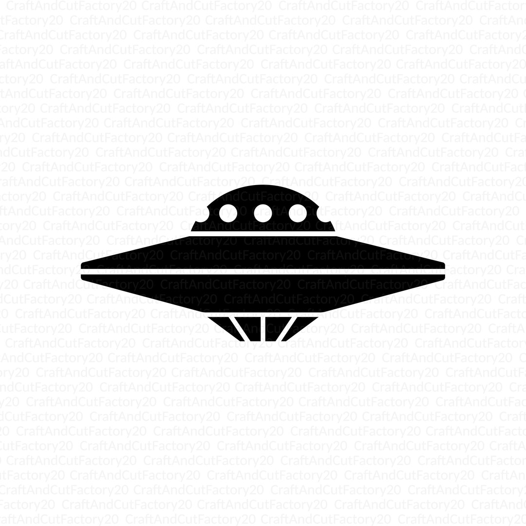 Ufo SVG. Spaceship Cutting File. Alien Cut File. Instant Download. SVG ...