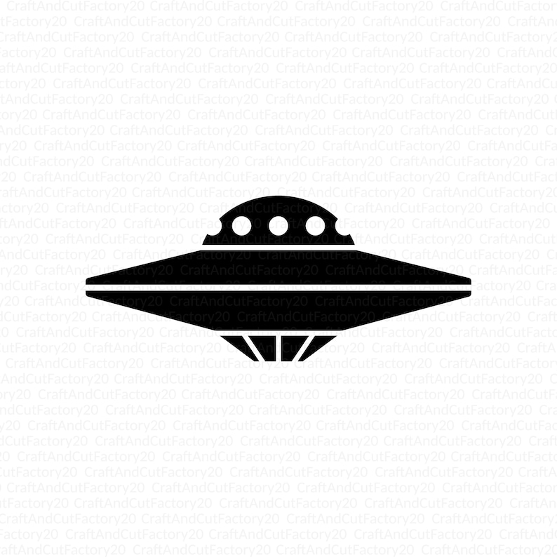 Ufo SVG. Spaceship Cutting File. Alien Cut File. Instant Download. SVG ...