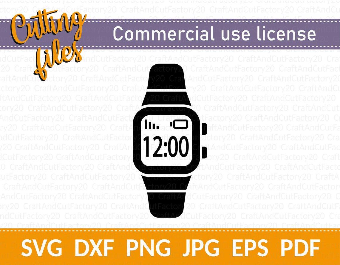 Wrist Watch SVG, Watch Svg, Clock Svg, Watch Clipart, Watch Files for ...