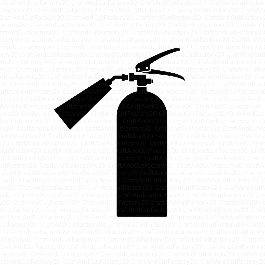 Fire Extinguisher SVG. Fire Extinguisher Cutting File. Cut File ...