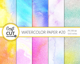 Watercolor Digital Paper 58, Watercolor Textures, Watercolor ...