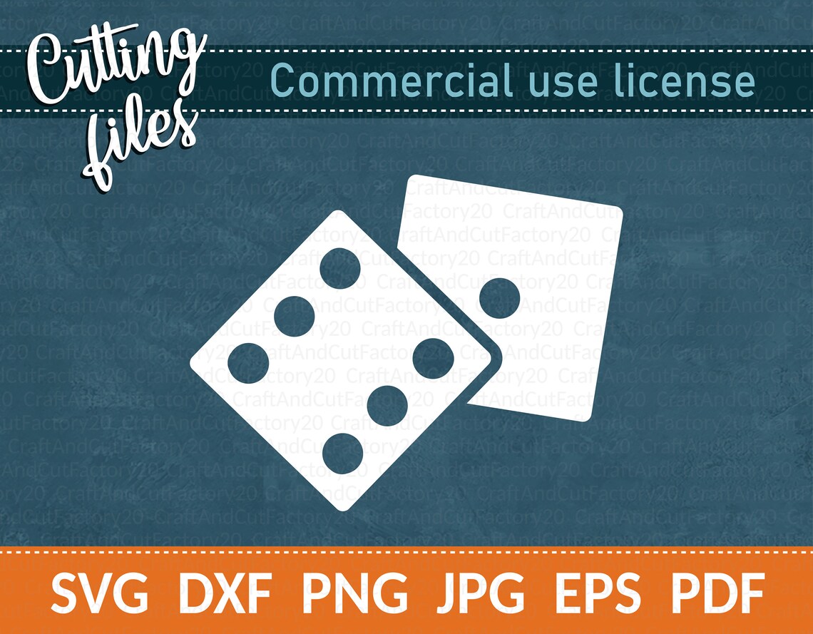 Dice SVG. Casino Cutting File. Gambling Cut File. Instant Download - Etsy
