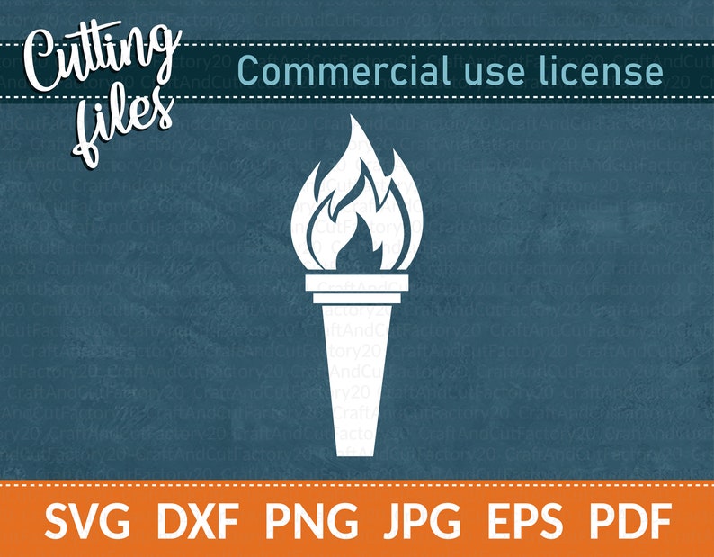 Torch SVG, Torch Clipart, Torch Files for Cricut, Torch Cut Files for ...