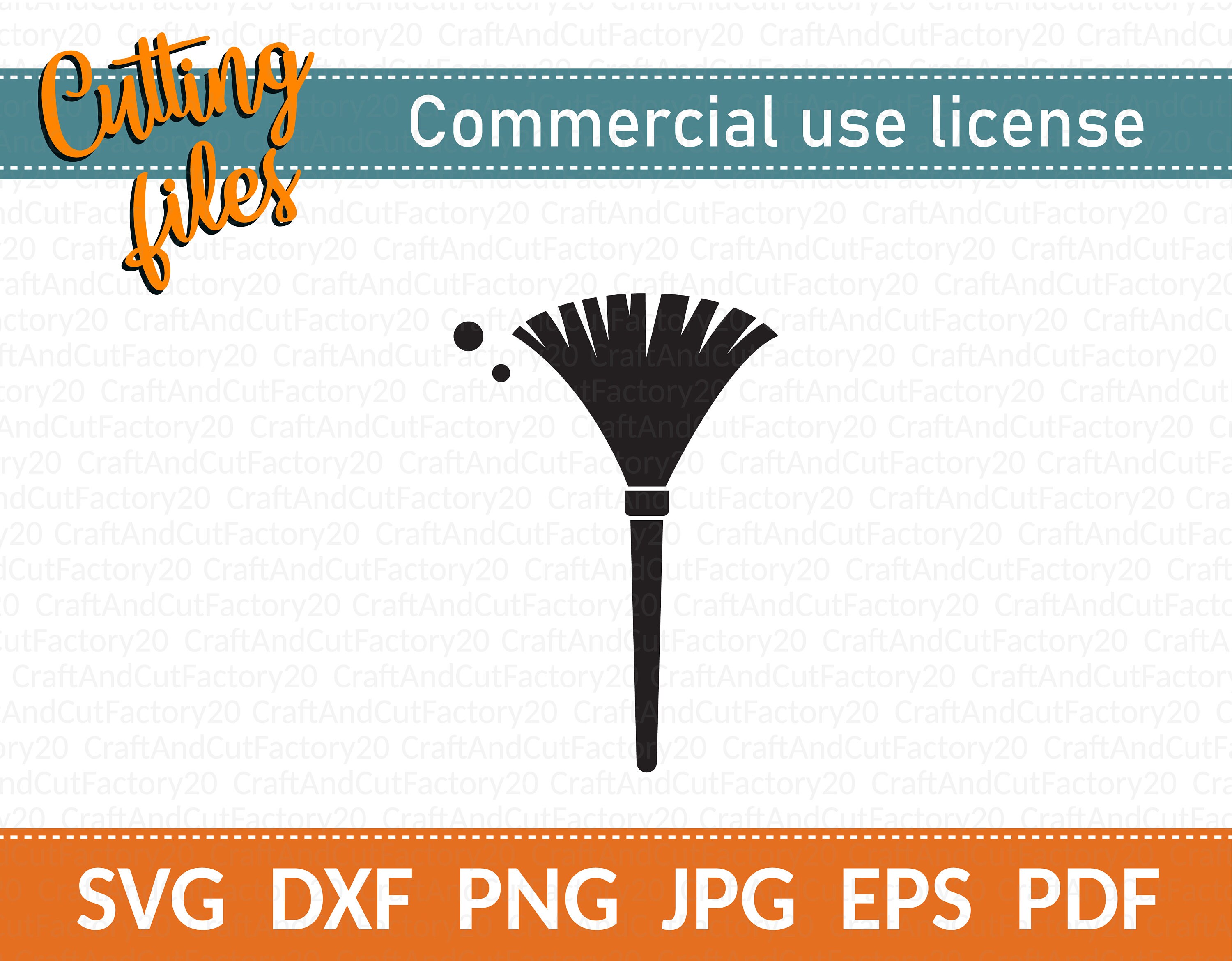 Feather Duster SVG File. Clean up Equipment Svg. Clean, Household ...