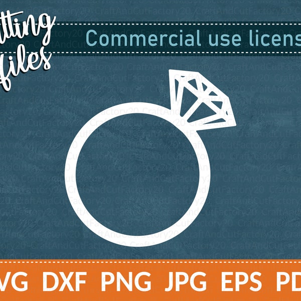 Wedding Ring Svg - Etsy