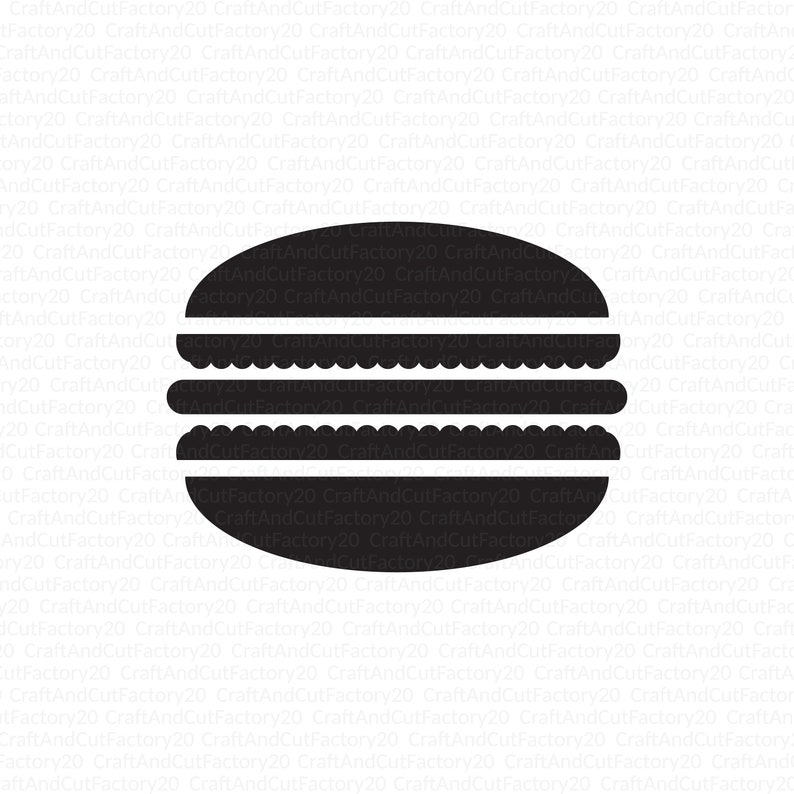 Birthday Macaroon SVG. Macaron Cutting File. Cake Cut File. | Etsy