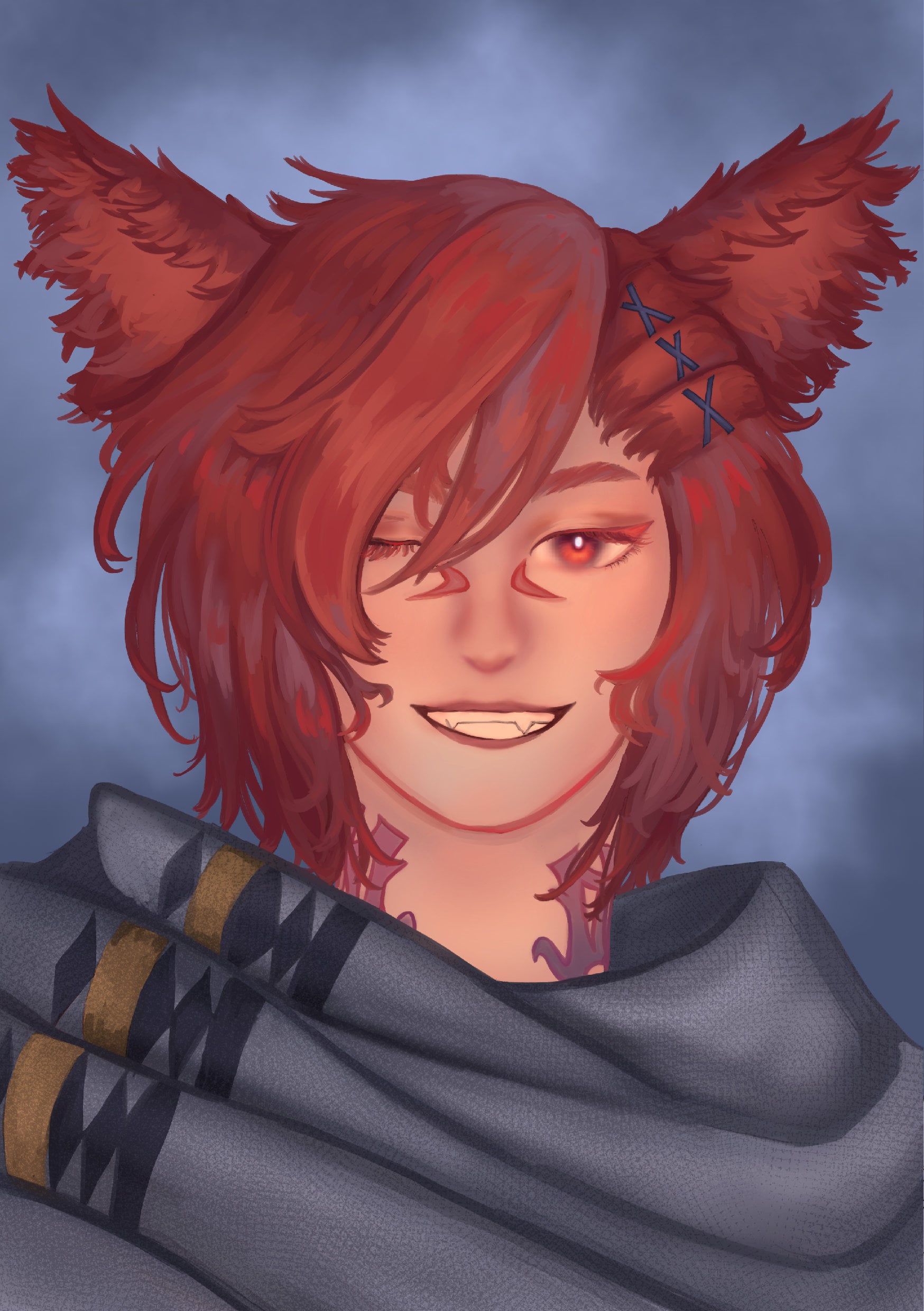 G'raha Tia A5 Art Print FFXIV FF14 - Etsy