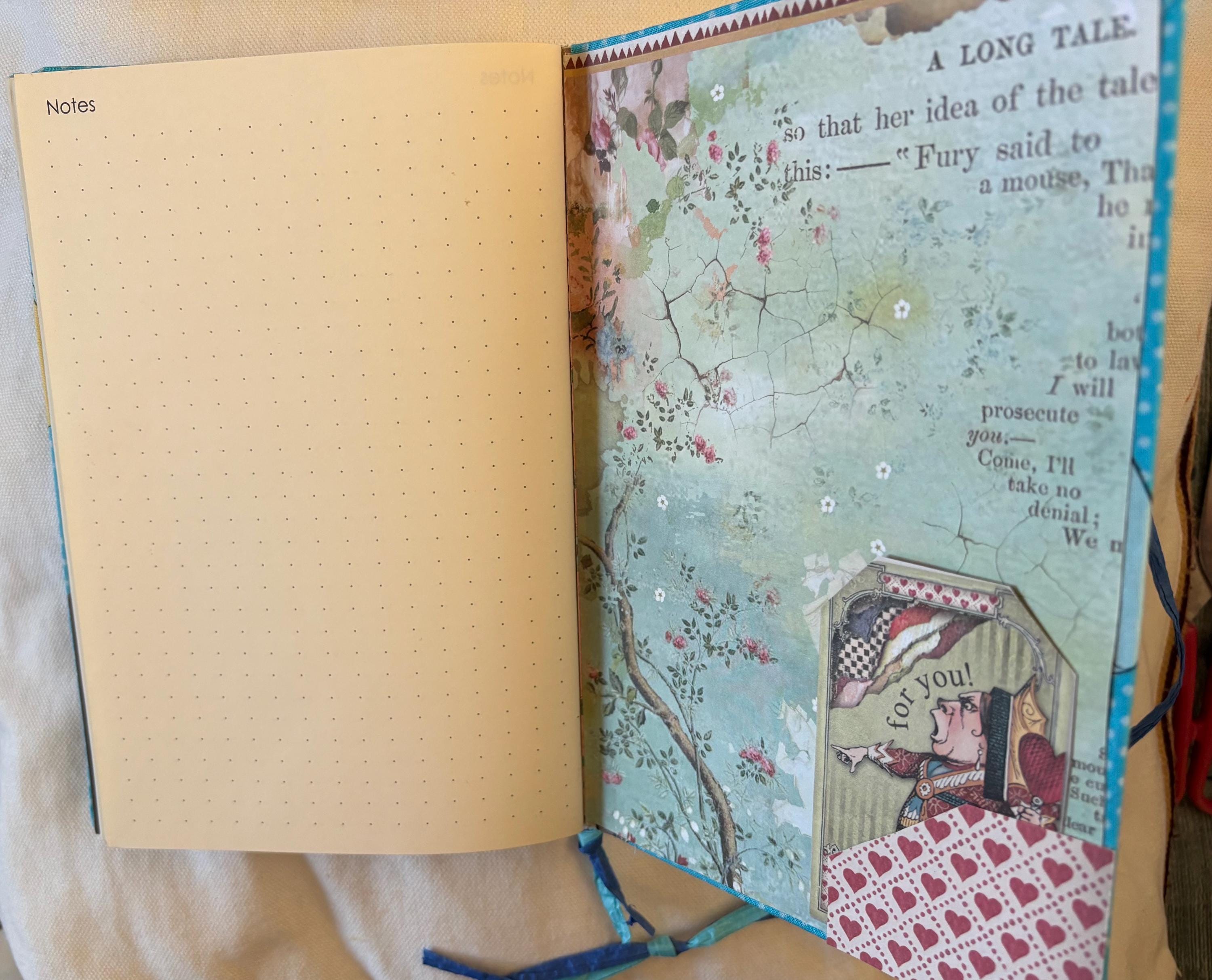 Planner | Diary | Alice in Wonderland Theme Book | Journal | Holiday ...