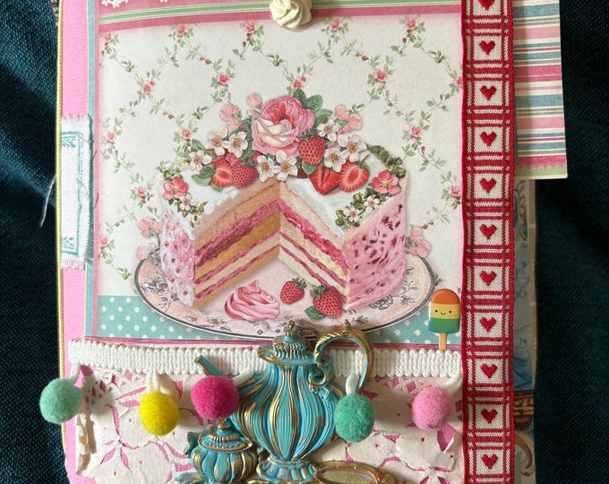 Patisserie Journal: Vintage Style Recipe Album With Handmade Elements ...