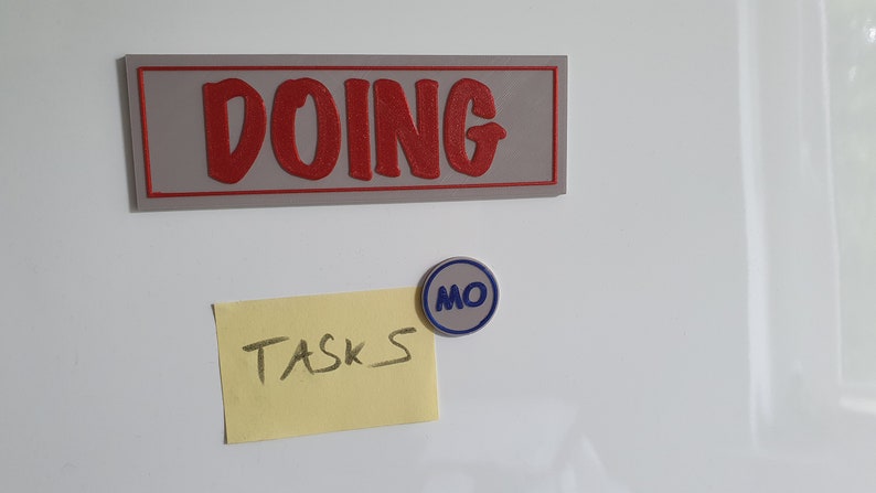 Whiteboard Name Tags Magnetic Customizable (set of 5 With Same Color ...