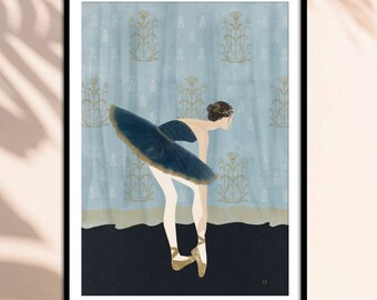 Clara Poster A4 and A3 Art Print - Etsy