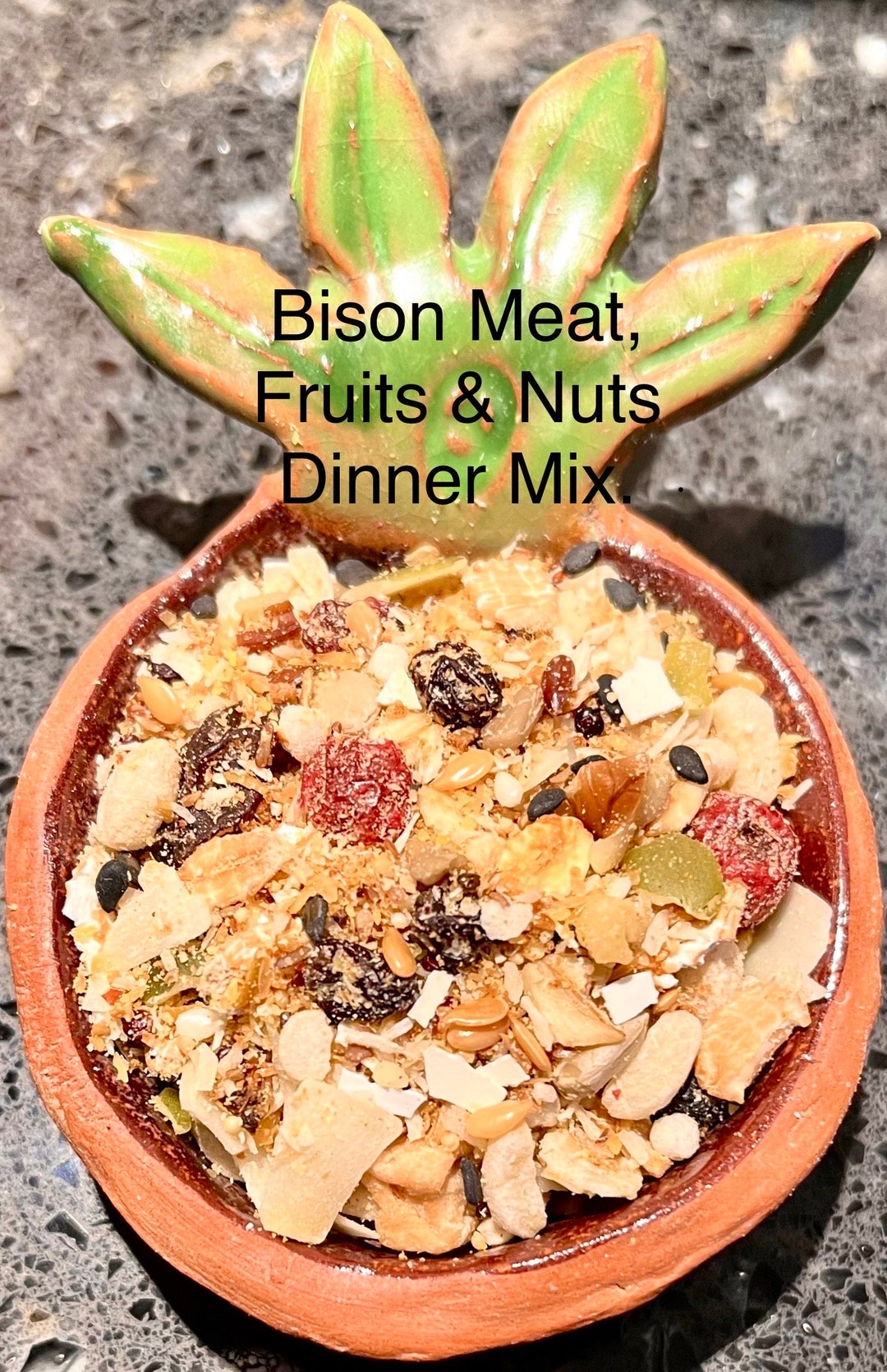 Bison Meat, Fruits and Nuts Dinner Mix ziploc Bags - Etsy
