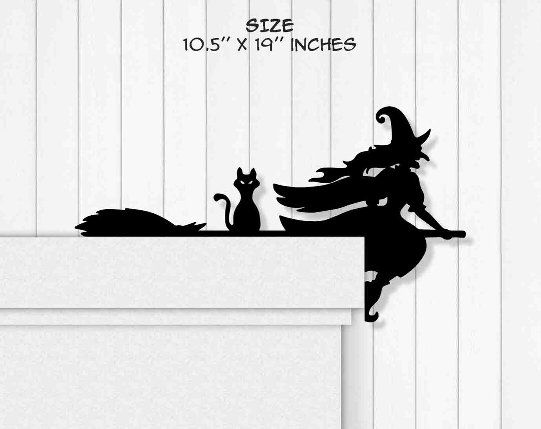 Witch Corner Sign, Halloween Decor, Instant Download, Svg Pdf Dxf ...