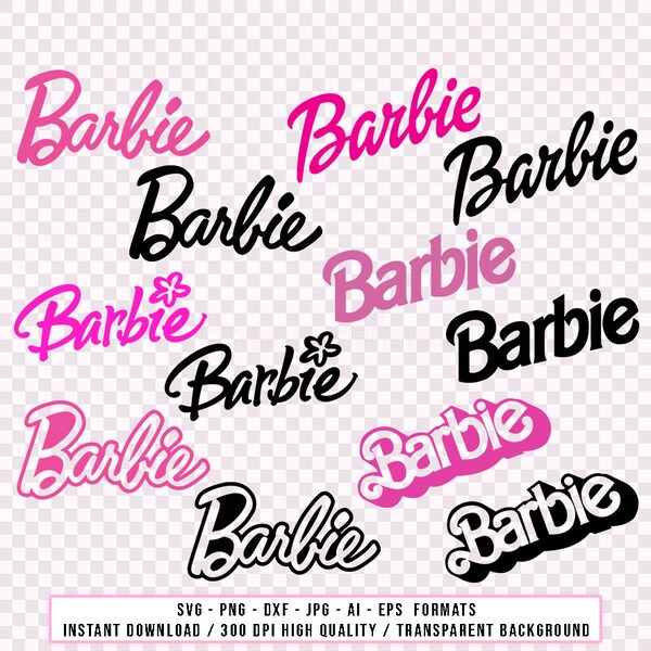 Barbie Svg - Etsy