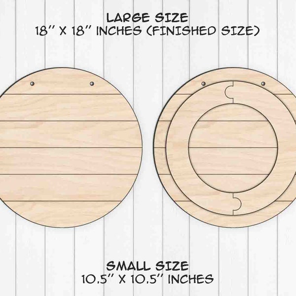 Round Sign Svg - Etsy