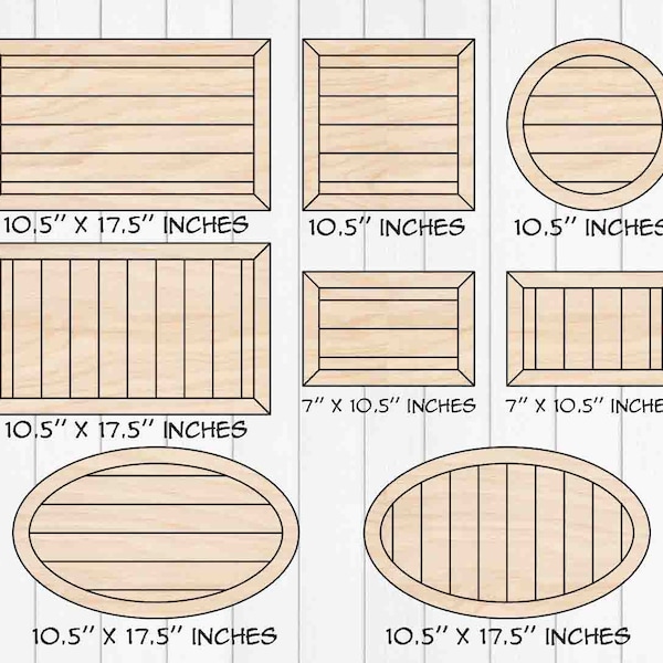 Laser Cut Shiplap Sign - Etsy