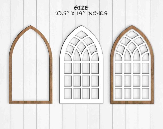 10.5'' X 19'' Window Frame Instant Download - Etsy