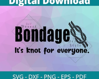 Bondage Svg - Etsy
