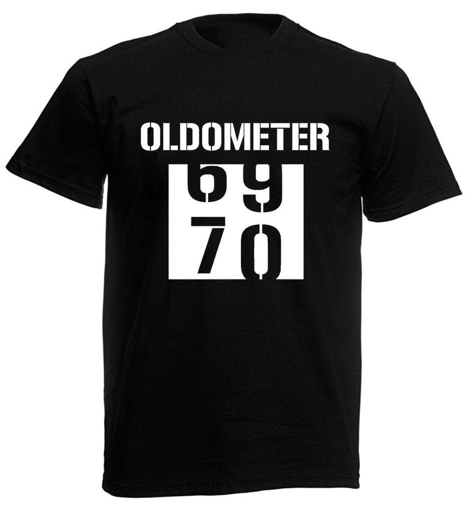 Oldometer 70 Men's T-shirt 70th Birthday Gift for Men Him - Etsy