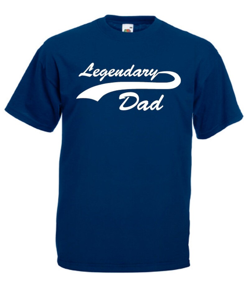 Legendary Dad Men's T-shirt Funny Fathers Day Gift for - Etsy