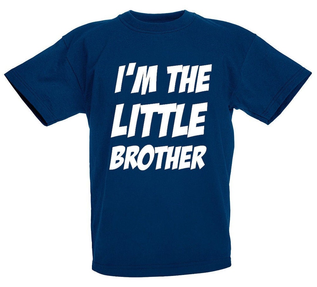 I'm the Little Brother Boys T-shirt Gift for Little Brother, Baby ...