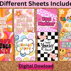 Groovy Classroom Posters, Groovy Retro and Smiley Face, Elementary ...