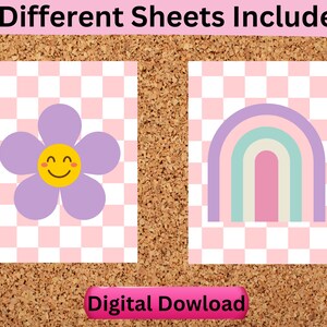 Groovy Classroom Posters, Groovy Retro and Smiley Face, Elementary ...