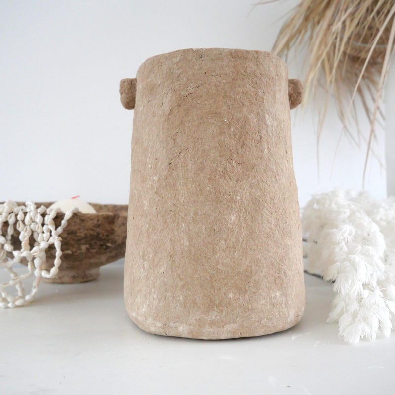 Paper Mache Vase - Etsy