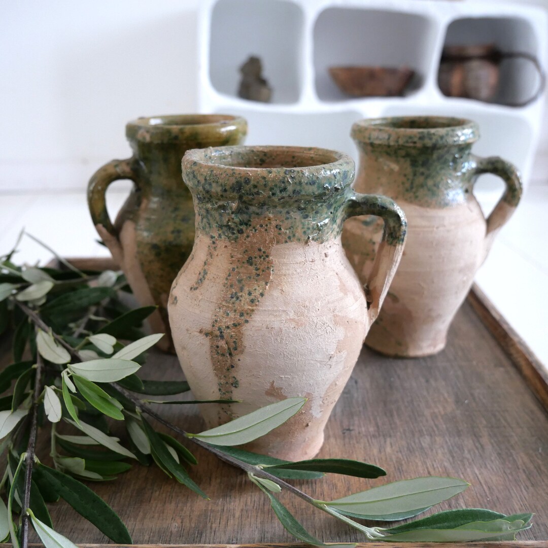 Olive Pot Pottery Terracotta Olive Pots Vase Boho - Etsy UK