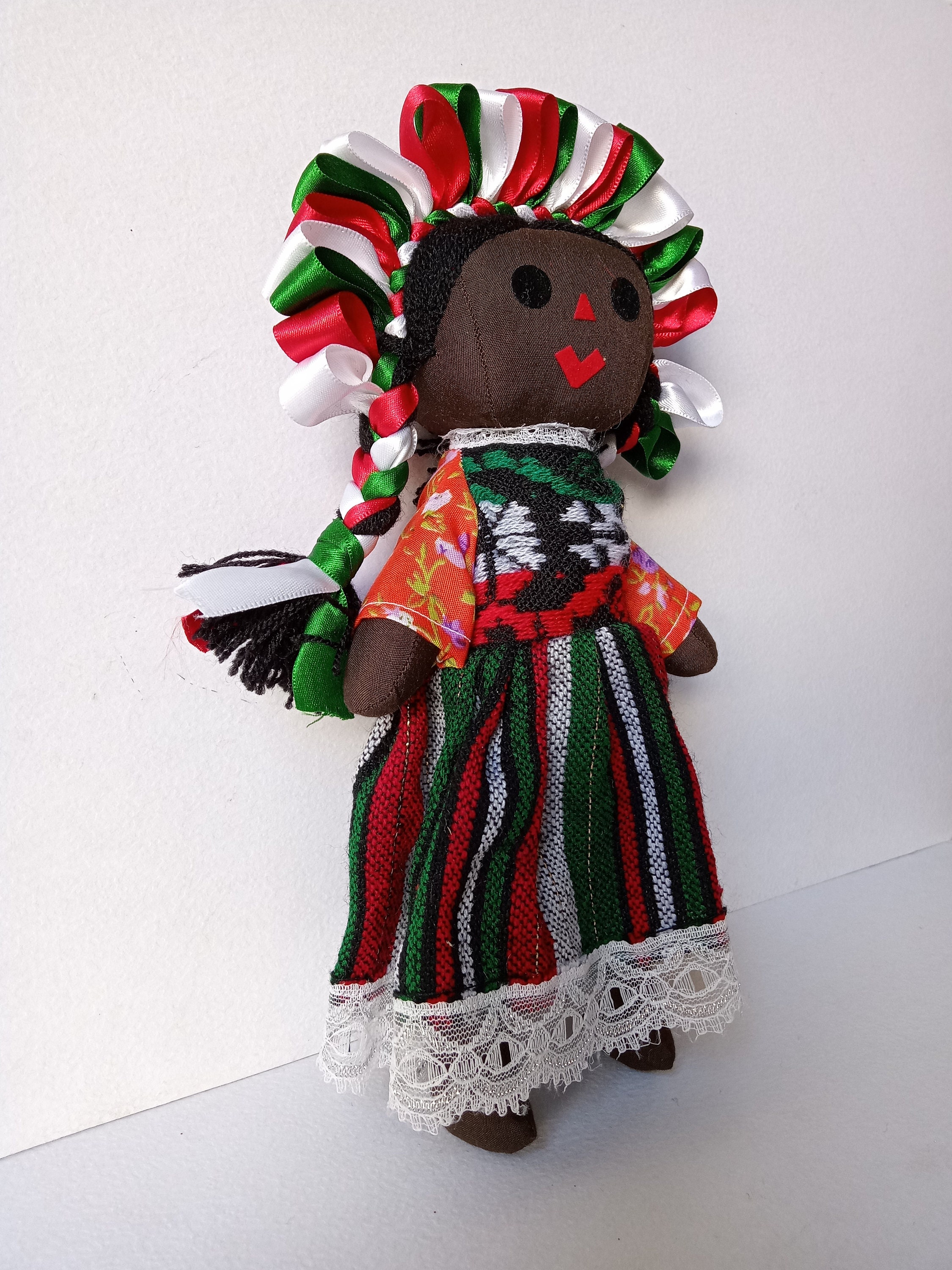 Mexican Rag Doll Broun Skin Muñeca De Trapo Maria Doll Lele - Etsy