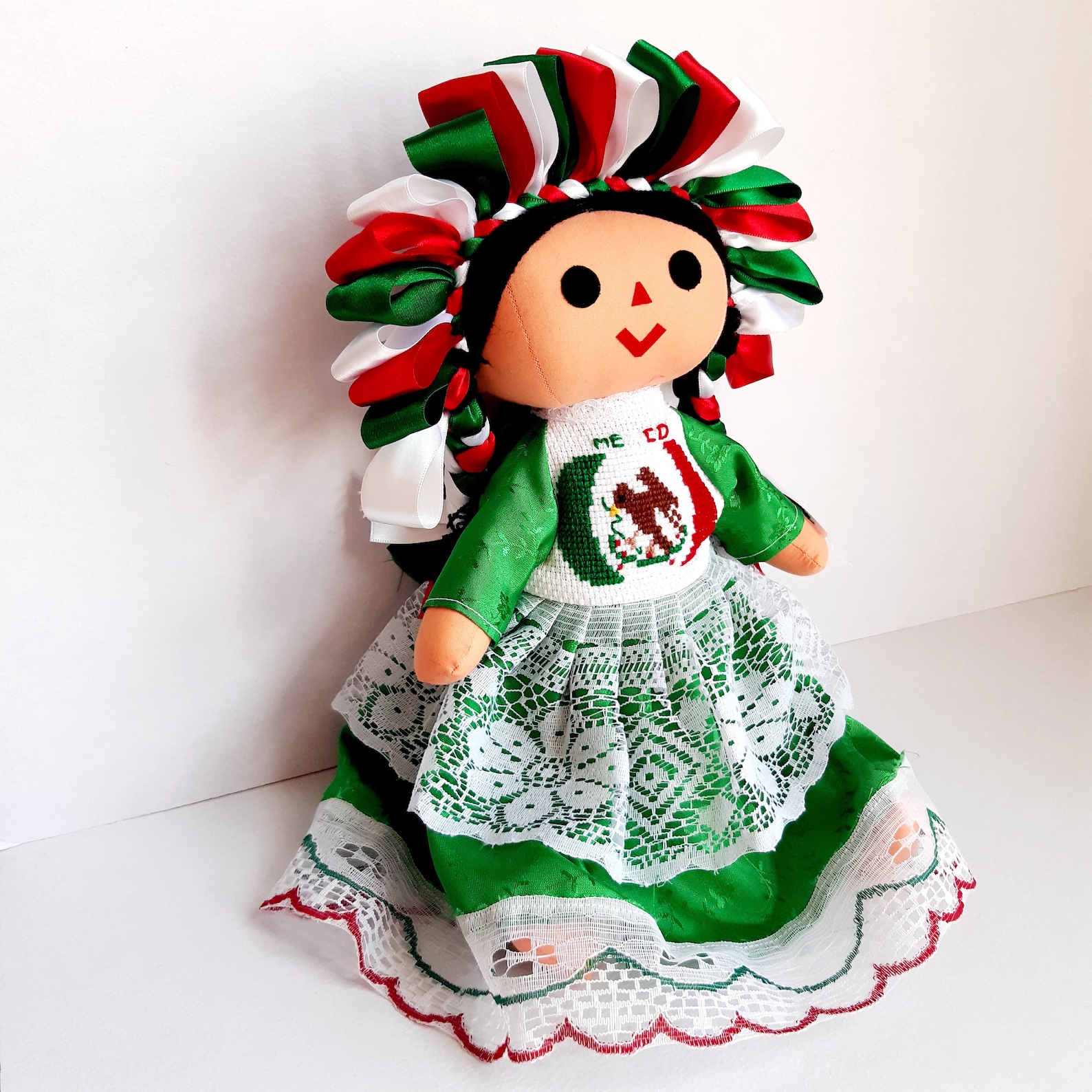 Poupée mexicaine de chiffon Muñeca de trapo poupée de Maria | Etsy