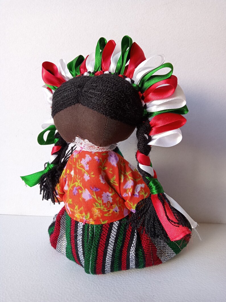Mexican Rag Doll Broun Skin Muñeca De Trapo Maria Doll Lele - Etsy