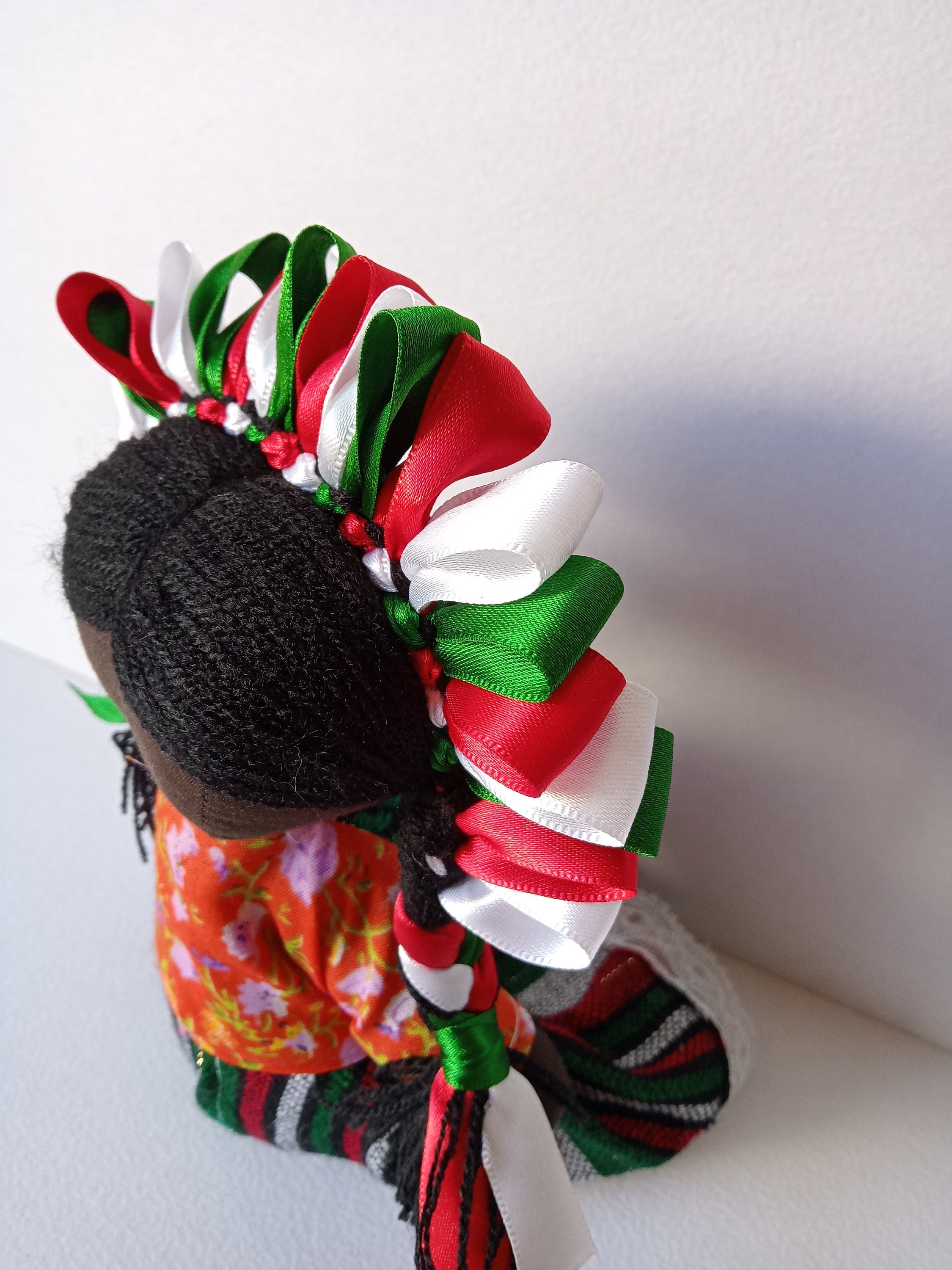 Mexican Rag Doll Broun Skin Muñeca De Trapo Maria Doll Lele - Etsy