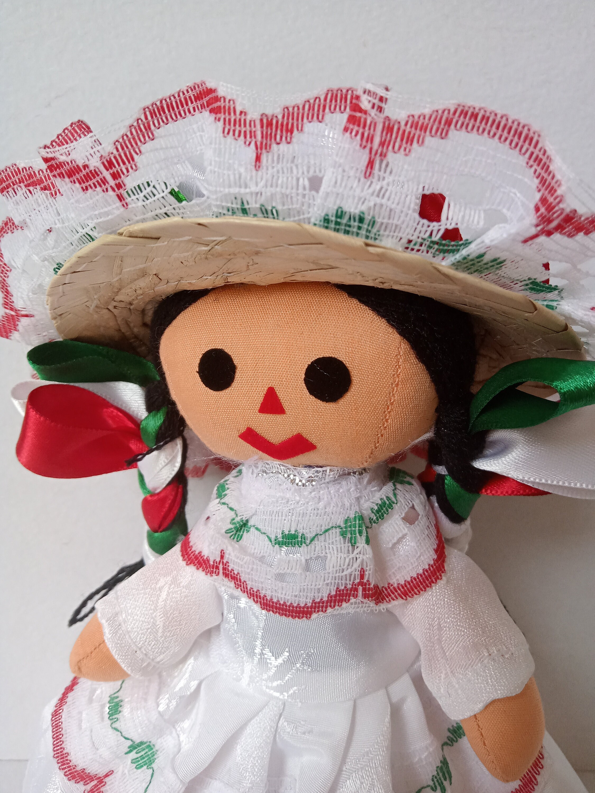 Mexican Rag Doll, Embroidered Maria Doll, Lele Doll, Mexican Toy ...