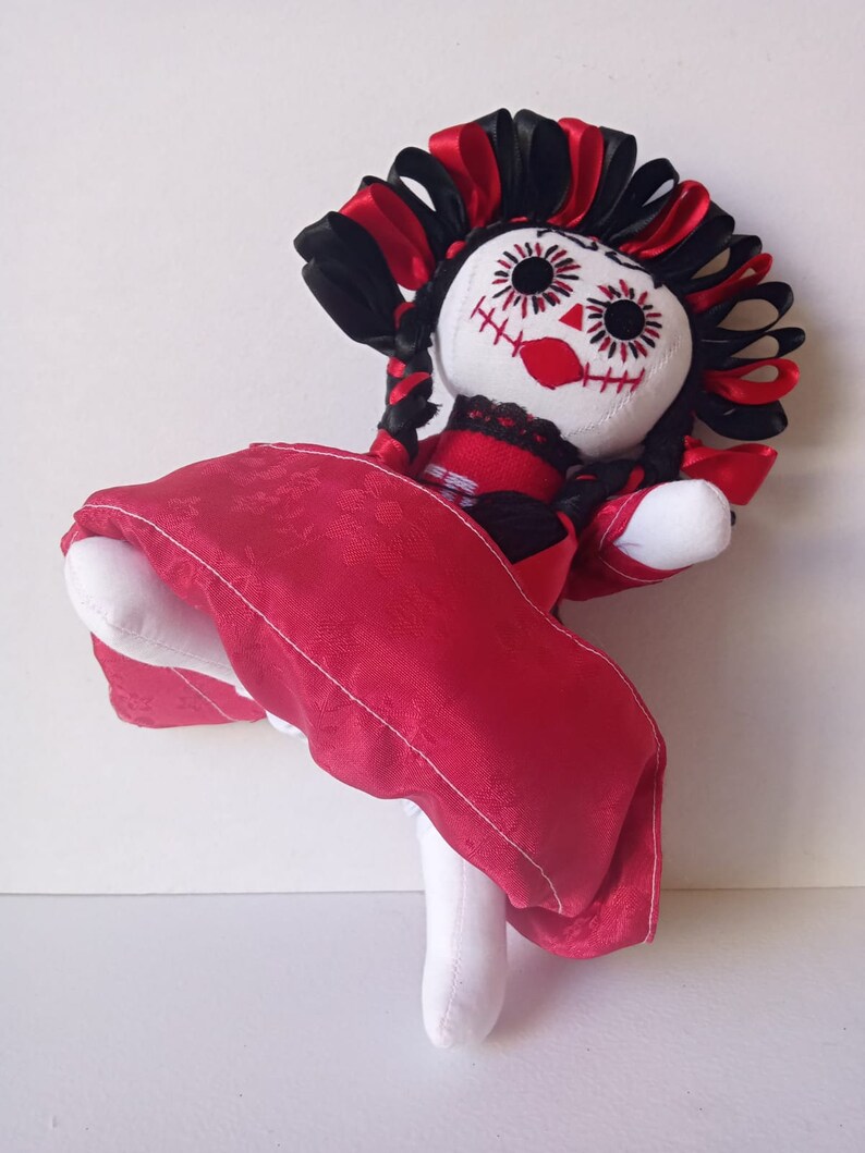 Catrina Doll Mexican Rag Doll Day of the Dead Halloween - Etsy