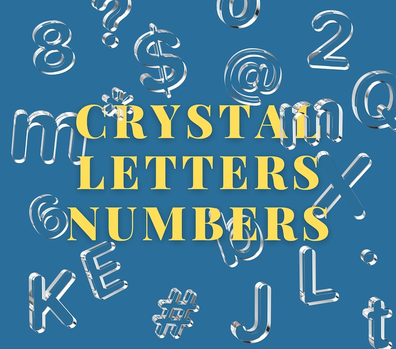 Glass Number & Letter Overlays, Newspaper Magazine Alphabet Font ...
