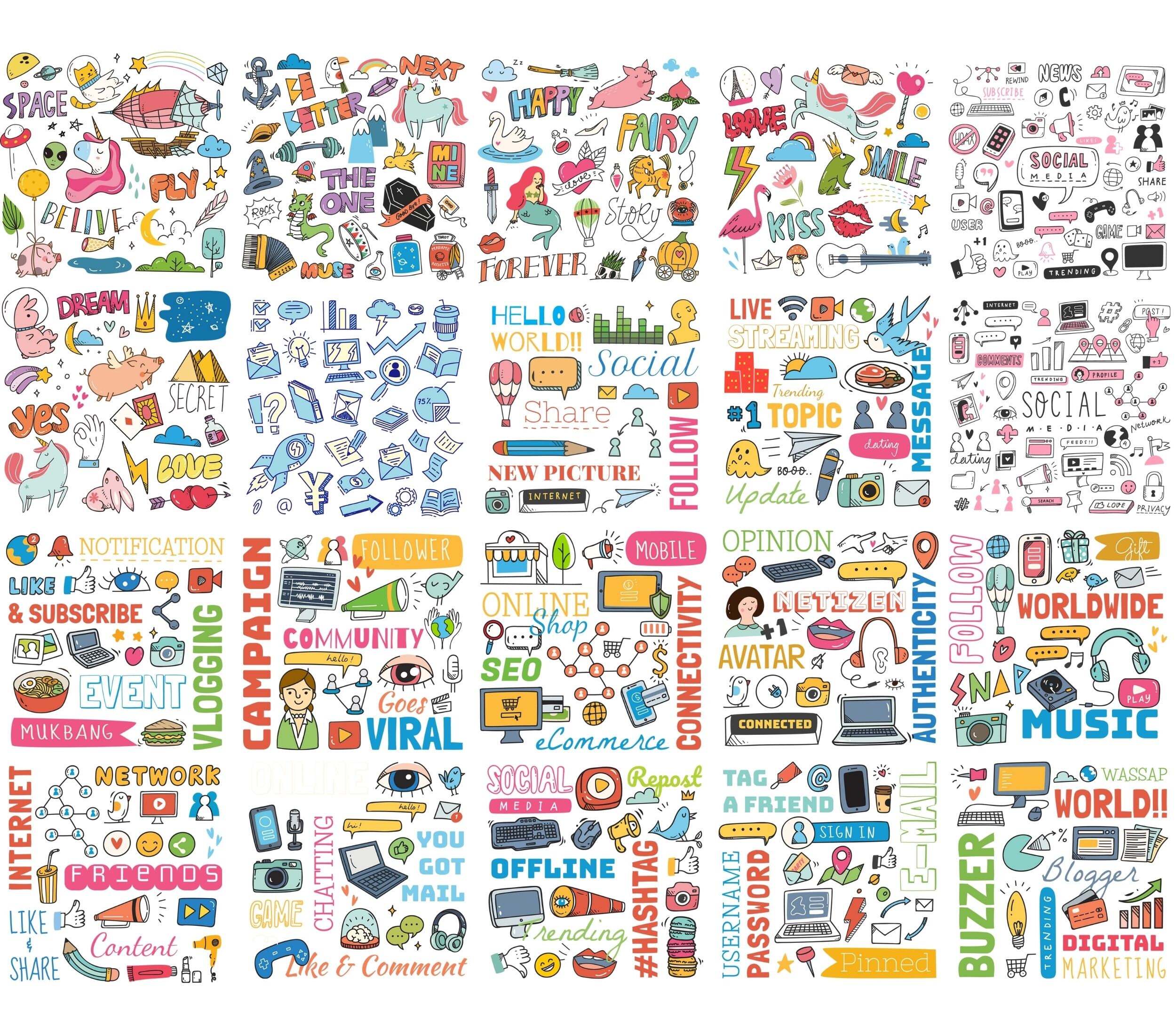 Elements Goodnotes, Notability Sticker, Goodnotes, Notability Templates ...