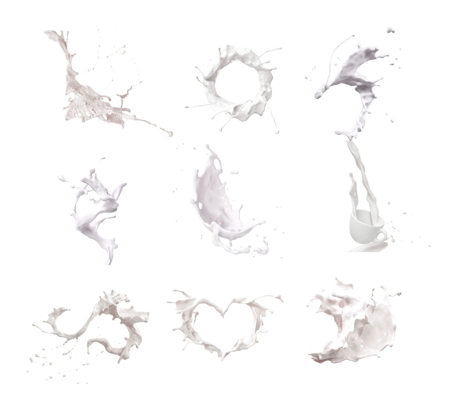 Milk Elements, Milk Overlays, Split Milk Elements, Moving Milk Elements ...