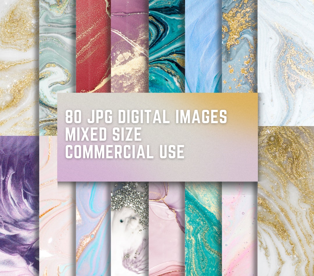 Marble Digital Paper, Marble Scrapbook Paper, Marble Background, Marble ...