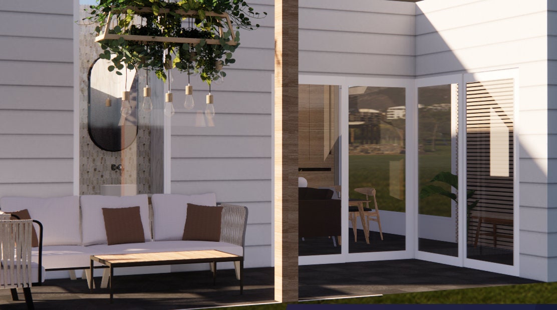 528 Sq Ft. Tiny House With Patio // 24' X 28' - Etsy