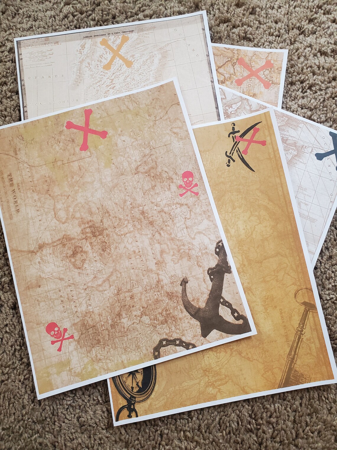 Printable Treasure Maps - Etsy