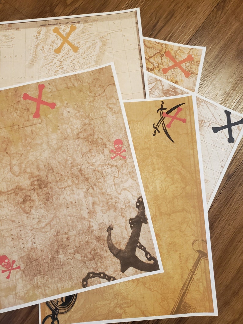 Printable Treasure Maps - Etsy