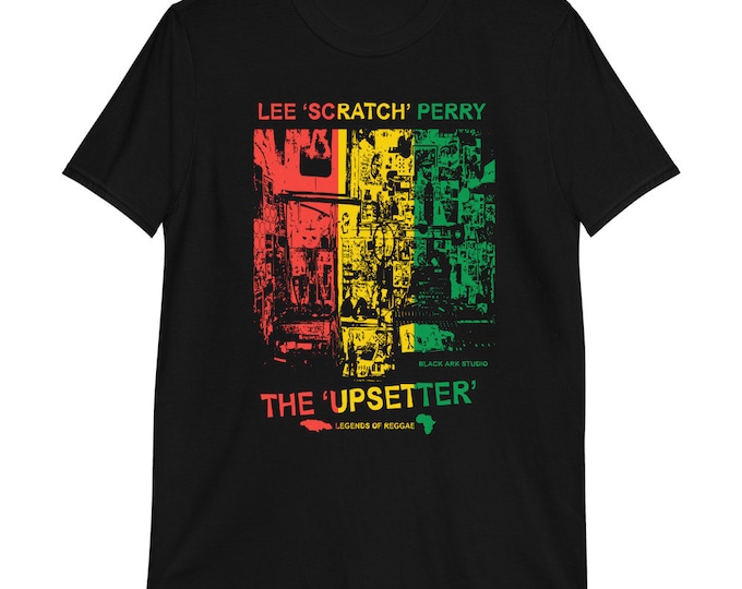 Vintage Reggae T-shirt Lee Scratch Perry Black Ark in Dub Lp - Etsy