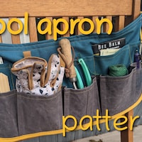 PDF Sewing Pattern for Women Utility Apron / Tool Belt -kaede- (size XS ...