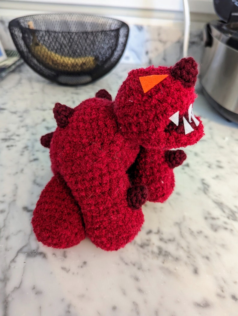 OSRS Tz-tok-jad Amigurumi Crochet Pattern - Etsy