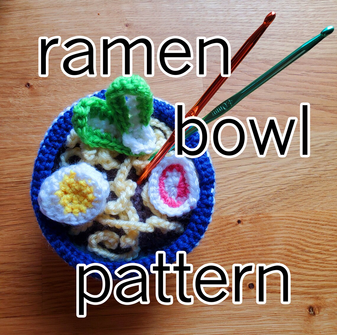 Ramen Noodle Bowl Amigurumi - Crochet Pattern - Etsy