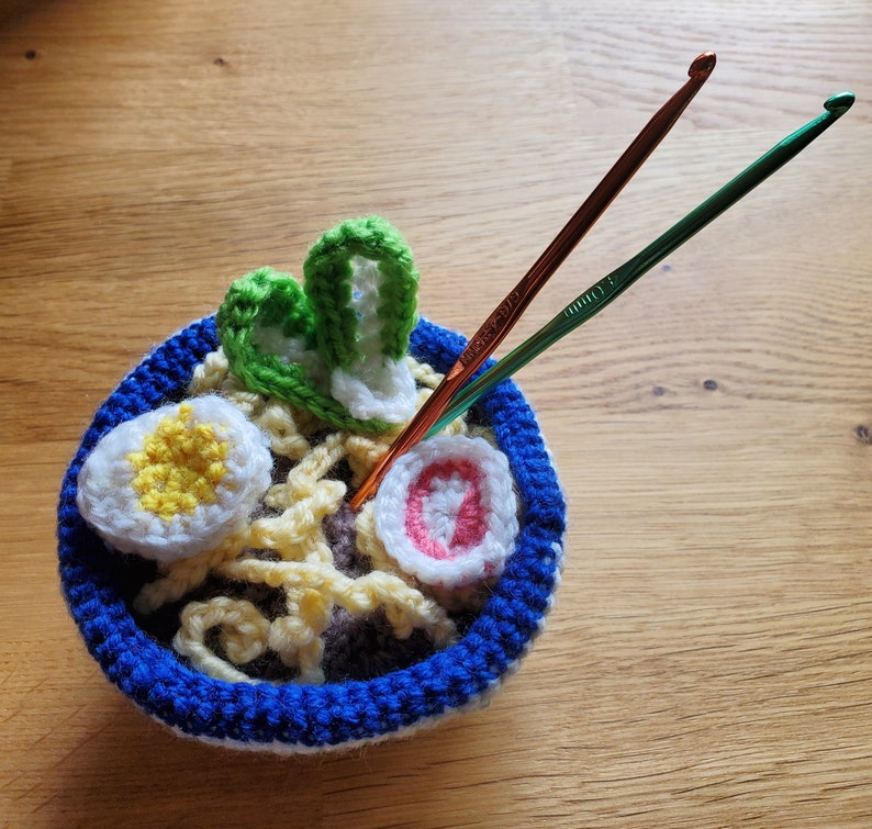 Ramen Noodle Bowl Amigurumi Crochet Pattern - Etsy